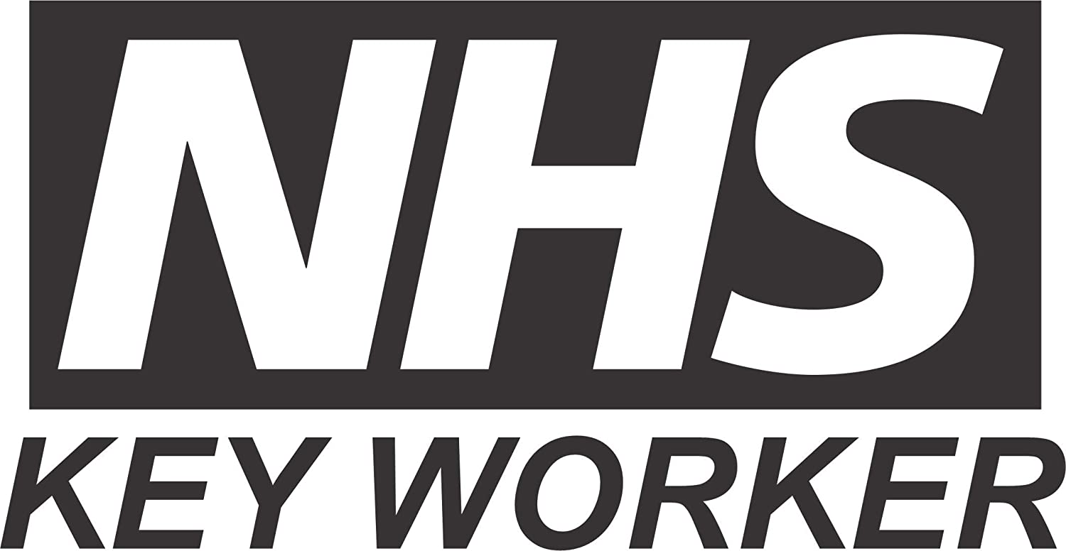 NHS Key Worker Decal Sticker - Mr Decals
