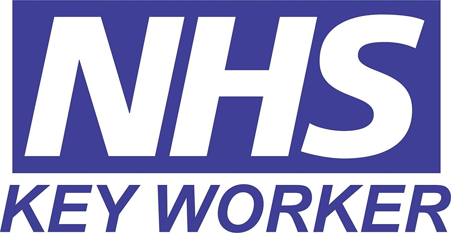 NHS Key Worker Decal Sticker - Mr Decals
