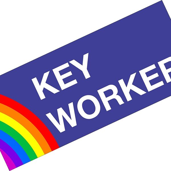 NHS Key Worker – Rainbow - Mr Decals