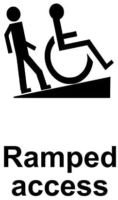 Ramped Access Sticker – HS013 - Mr Decals